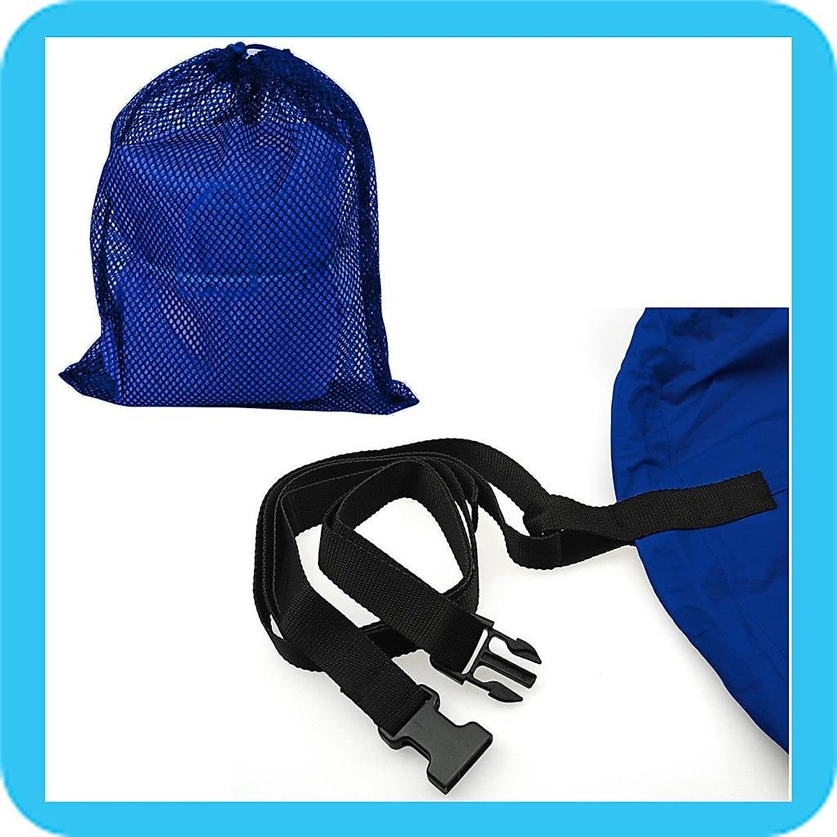 SBU Blue Boat Cover Compatible for Regal 1900 BR/1900 FASTRAC BR 2006-2009