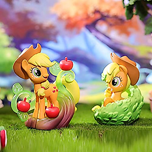 POP MART 12 Boxes Compatible for Hasbro My Little Pony Natural Series Character Popular Collectible Art Toy Hot Toys Cute Figure Creative Gift, for Christmas Birthday Party Holiday