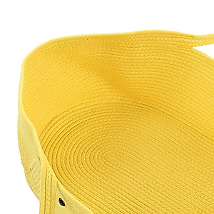Baby Changing Basket Foldable Baby Carrier Basket Baby Carrier Basket Cartoon Portable Foldable Sleeping Basket Cotton Newborn Sleeper Basket Baby Sleeping Carry Basket (Yellow)