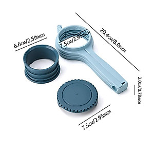 Ylliesy Bag Clips for Food with Pour Spouts Suitable for large plastic bags Kitchen Food Storage and Organization