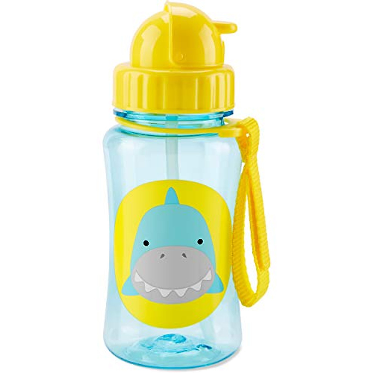 Skip Hop Toddler Sippy Cup with Straw, Zoo Straw Bottle, Shark