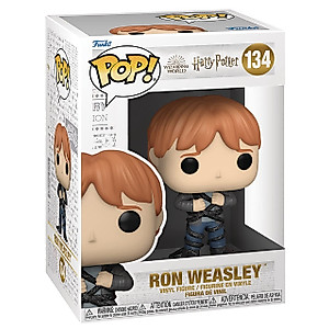 HARRY POTTER 20th Anniversary - Ron Weasley in Devil's Snare Funko Pop! Vinyl Figure (Bundled with Compatible Pop Box Protector Case), Multicolor, 3.75 inches