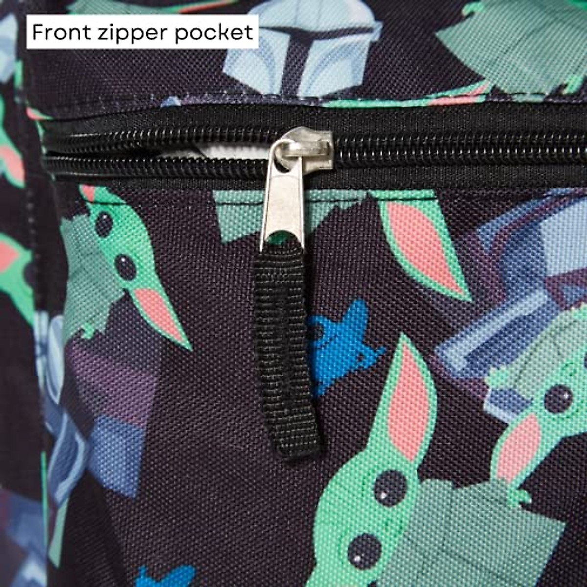 RALME Star Wars Mandalorian Baby Yoda Backpack for Kids and Adults, 16 inch