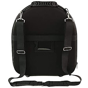 Levine Hats Travel Hat Case Crush Proof Hard Carrier for Fedora Carry-On Storage with Backpack Carrying Straps (One Size)