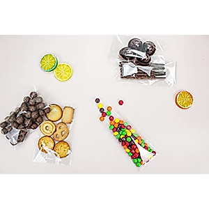 200ct - 6x9 Self Sealing OPP Cello Bags, 1.4 Mils Thick, Adhesive Strip, Safe For Baked Treats, Party Souvenirs, Documents & More