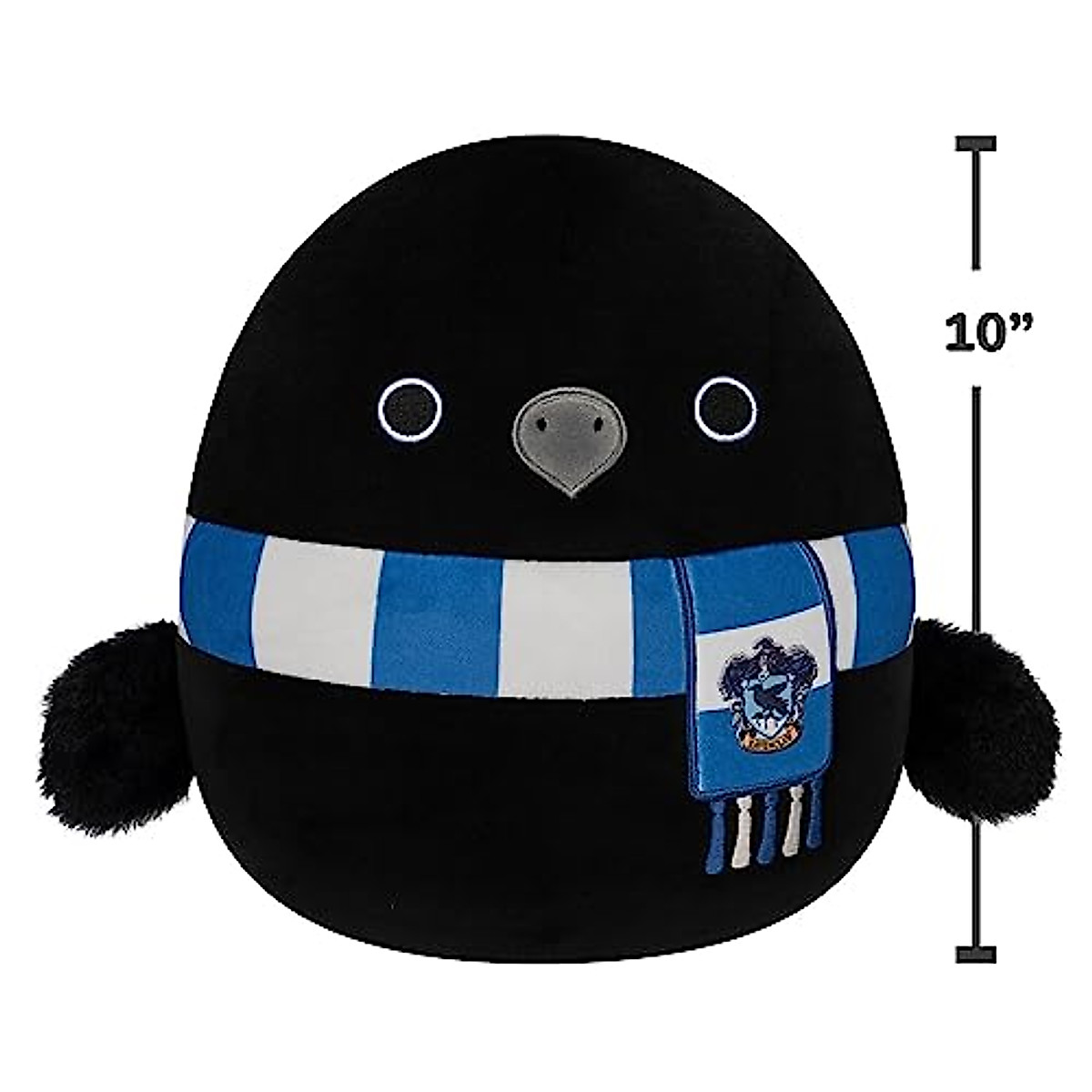 Squishmallows Original Harry Potter 10-Inch Ravenclaw Raven Plush - Medium-Sized Ultrasoft Official Jazwares Plush