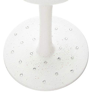 Enesco Designs by Lolita Christmas Trees Hand-Painted Artisan Wine Glass, 1 Count (Pack of 1), Multicolor