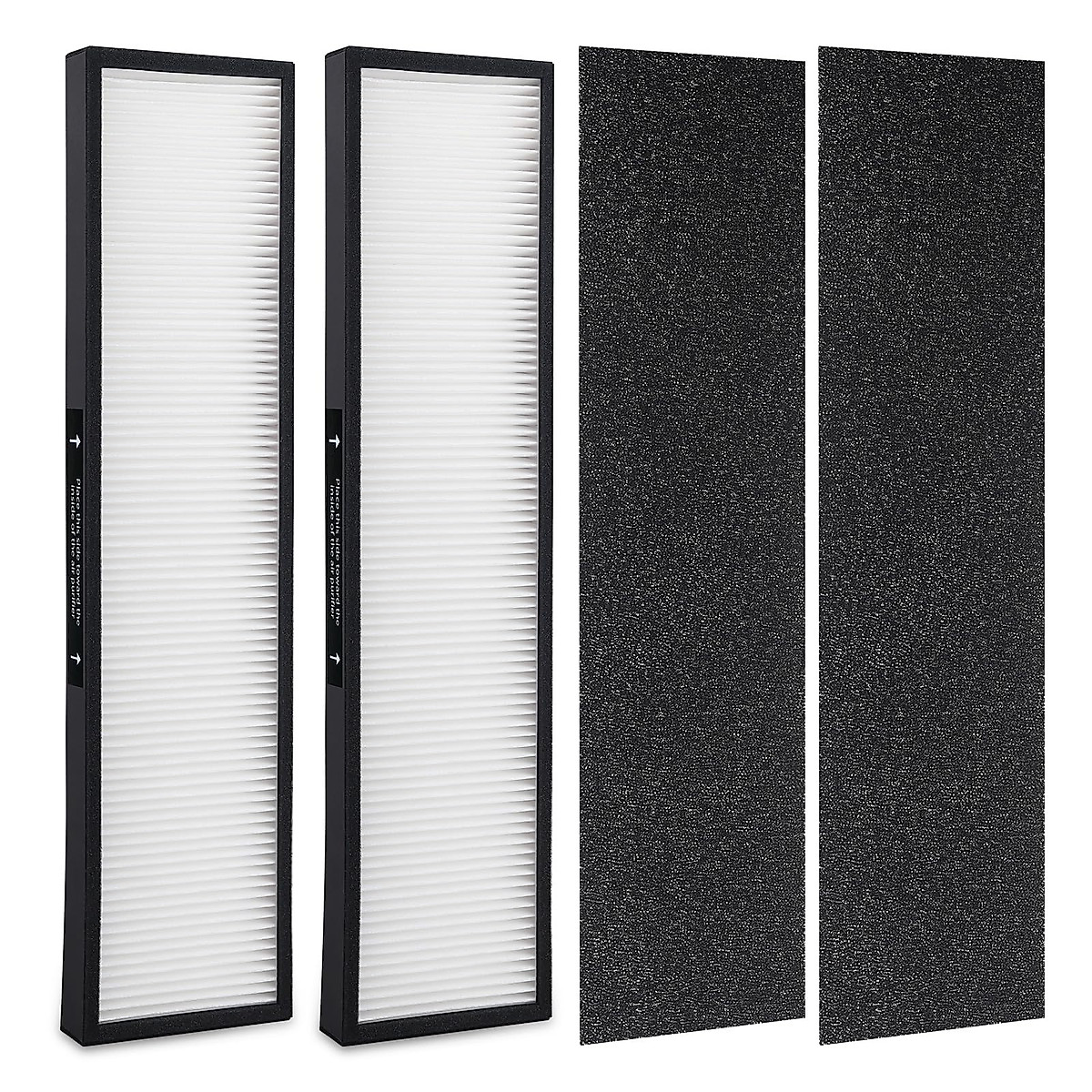 182550 Air Purifier Filter Replacement, Genuine Compatible with Holmes True HEPA 2141139 Air Purifier and Compatible with Bionaire True HEPA BAP516UV-U Air Purifier, 2 Pack Filter Replacement