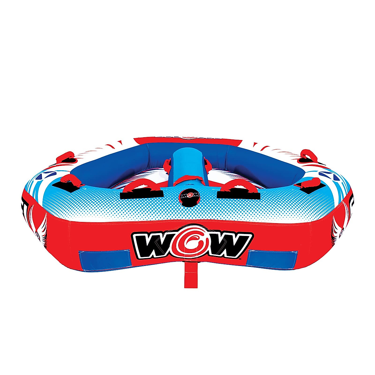 WOW Sports - SCI FI 2 Person Inflatable Towable Tube - Perfect for Kids & Adults - Secure Cockpit Seating