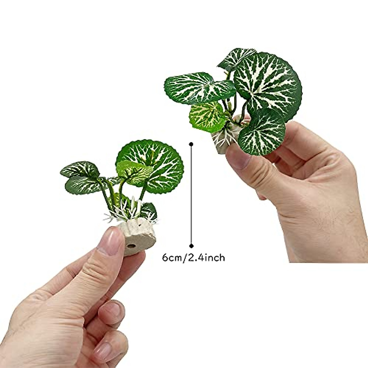 Smoothedo-Pets Betta Fish Tank Cave Decorations Aquarium Decoration Ornaments Accessories Betta Leaf pad Hammock (Fish Cave Toy-A)