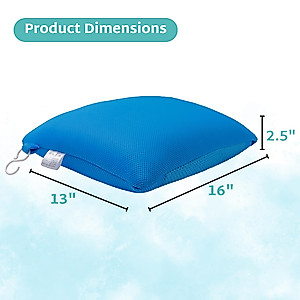 Shower Seat Cushion - Waterproof Cushion for Shower Seat | Bath Pillows Shower Chair for Inside Shower | Quick Drying Bath Seat Cushions for Shower Chairs with Machine Washable Removable Cover