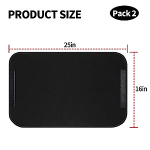 Carkio RV Door Window Shade Cover Blackout RV Door Window Shades Camper Sunshade Privacy Window Cover Travel Trailer Motorhome Sun Shade Accessories,24 x 16 inches, Pack of 2