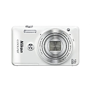 Nikon COOLPIX S6900 16MP Digital Camera with 12x Zoom, Natural White (International Version, No Warranty)