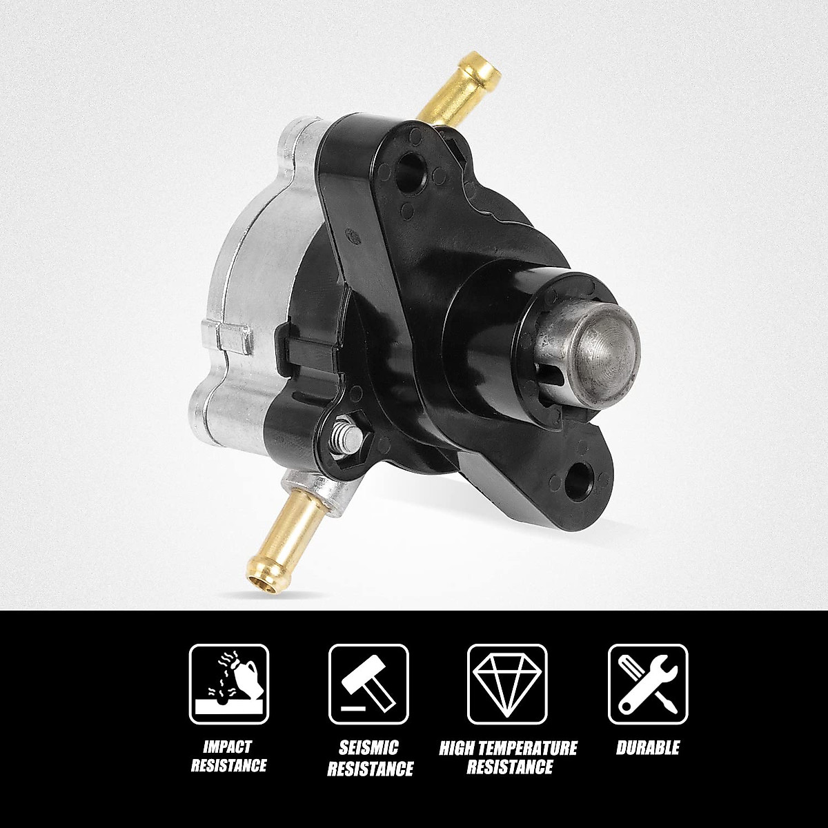 6D824410 Fuel Pump Compatible with 2000-UP Yamaha 4-stroke Outboards F75 F80 F90 F100 F115 LF115 HP Mercury Mariner Engines Replaces 880890T1 880980A02 6D8-24410-00 68V-24410-00