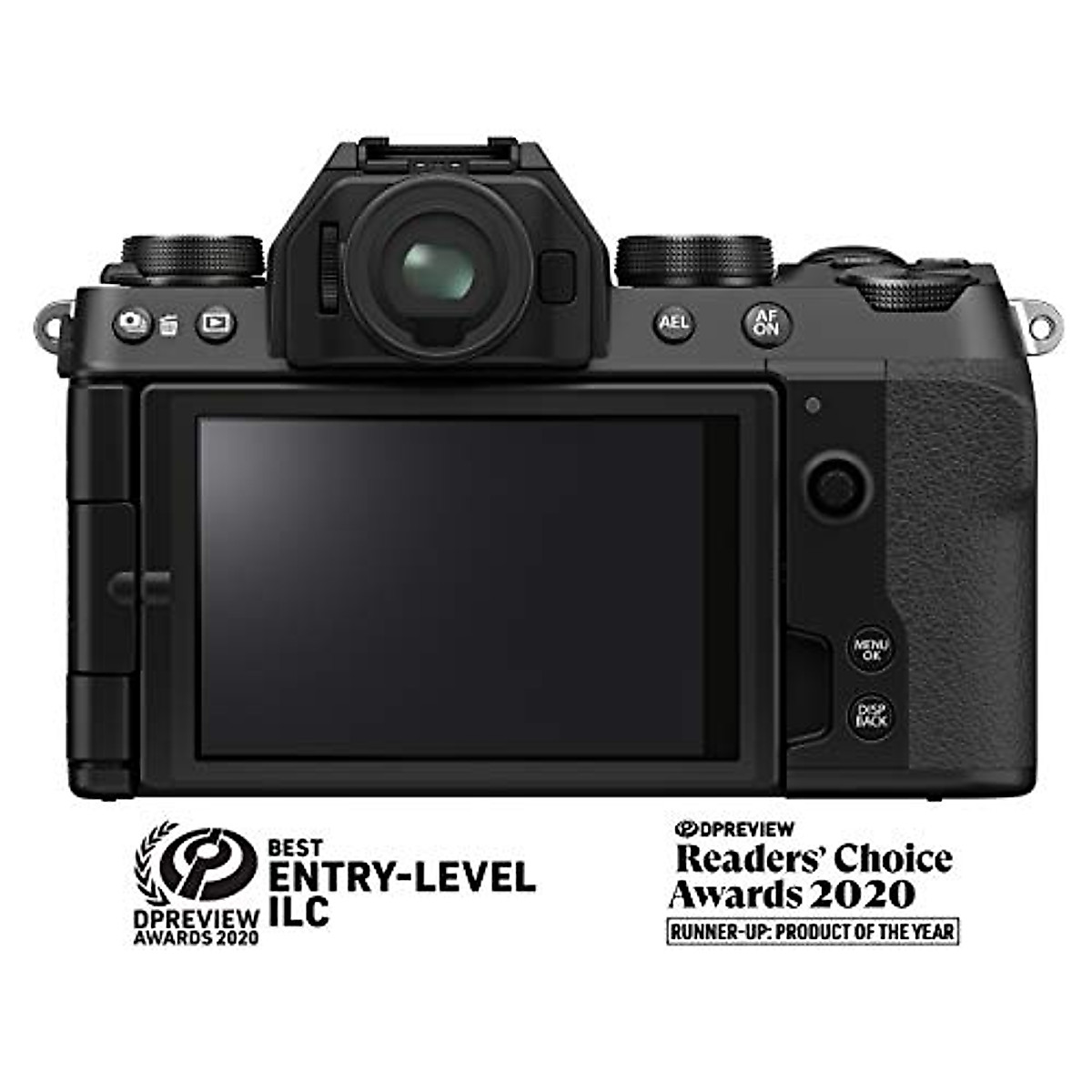 Fujifilm X-S10 Mirrorless Camera Body- Black, X-S10 Body- Black