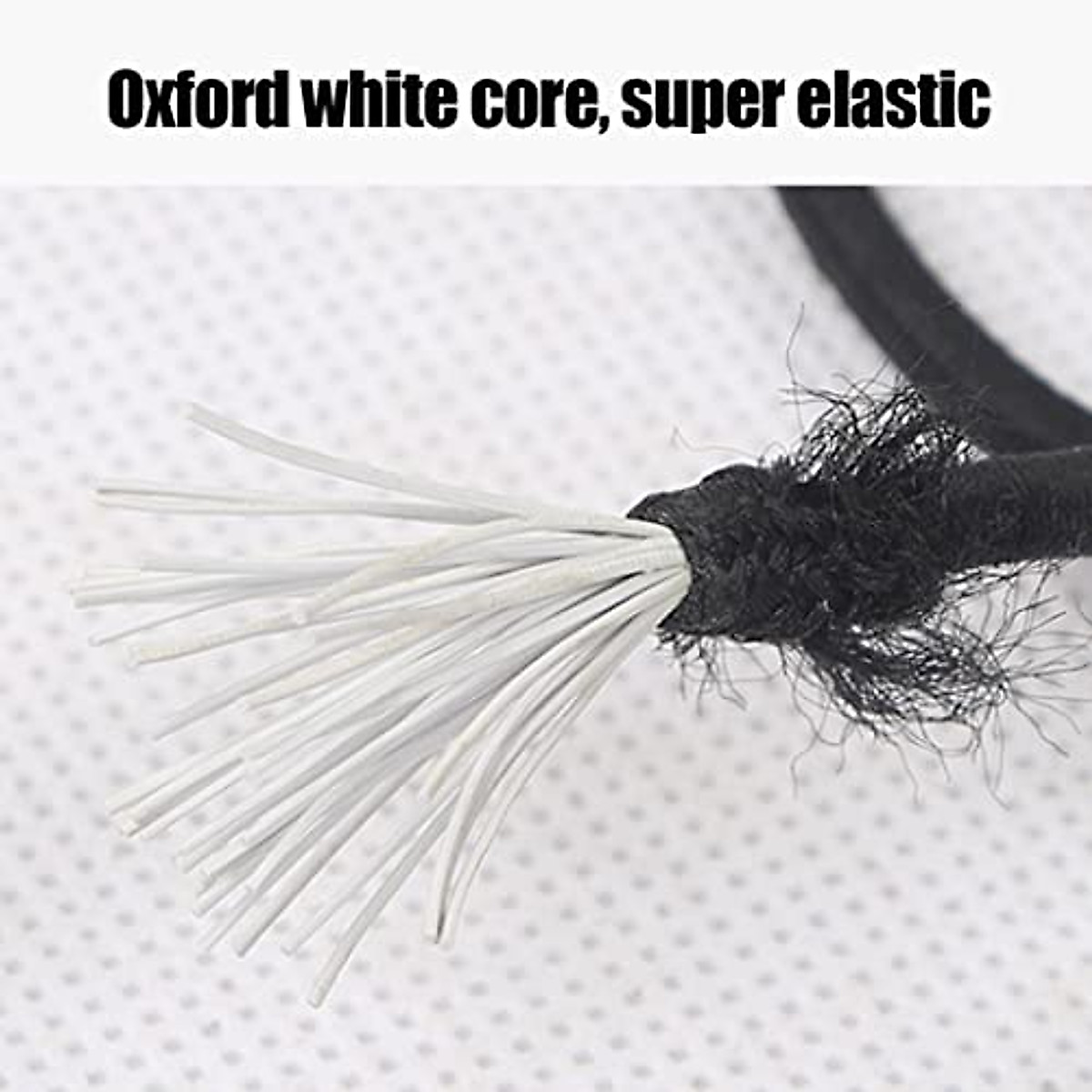 Replacement Elastic Cord Laces,Zero Gravity Chair Cords Replacement Universal Elastic Cord Repair Tool Kit for Garden Sun Recliners Lounge Chair 4PCS Black Recliners