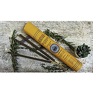 Nantucket Spider Garden Incense Sticks | Repellent for Mosquitos and Flies | Long Lasting with Pleasant Fragrance | Sun and Sand - Pack of 14