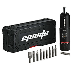 EPAuto Torque Screwdriver Wrench With Interchangeable Bits for Bike, Firearms 10 to 65 in-lbs