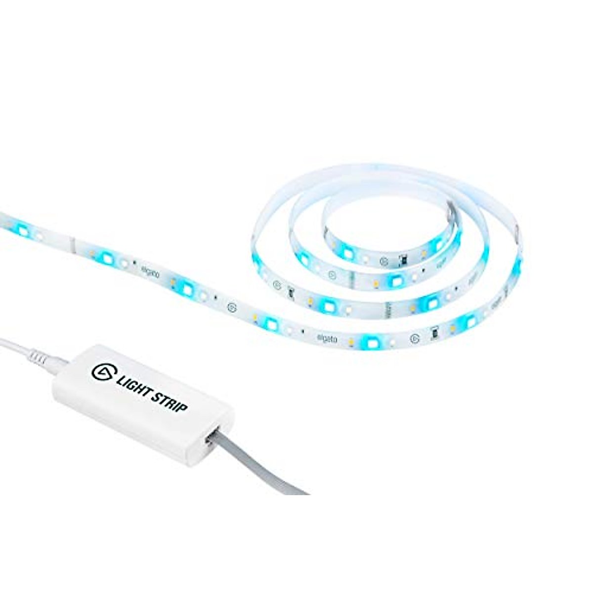 Elgato Light Strip - Smart Light with 16 million colors through RGBWW LEDs including Warm/Cold White, App-Control via iOS/Android, PC/Mac, Stream Deck, perfect for Gaming, Streaming and Home Setups