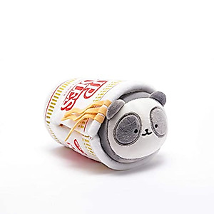 Anirollz x Nissin Cupnoodle Pandaroll 6" Blanket Plush Soft Squishy Stuffed Animal Panda