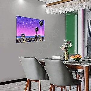 Surrealistic Work of Artist Hiroshi Nagai Retro Modern Art Pop Poster (3) Canvas Poster Wall Art Decor Print Picture Paintings for Living Room Bedroom Decoration Frame-style 20x16inch(50x40cm)