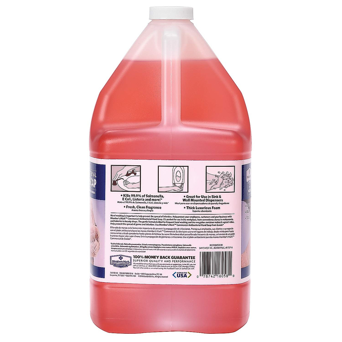 Member's Mark Commercial Antibacterial Hand Soap (1 gal.) (2 Pack)