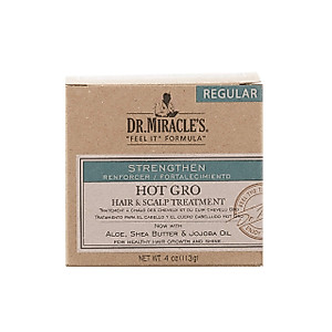 Dr. Miracle's Strengthen Hot Gro Hair Scalp Treatment 4oz Super