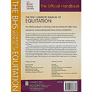 The BHS Complete Manual of Equitation: The Training of Horse and Rider (British Horse Society)