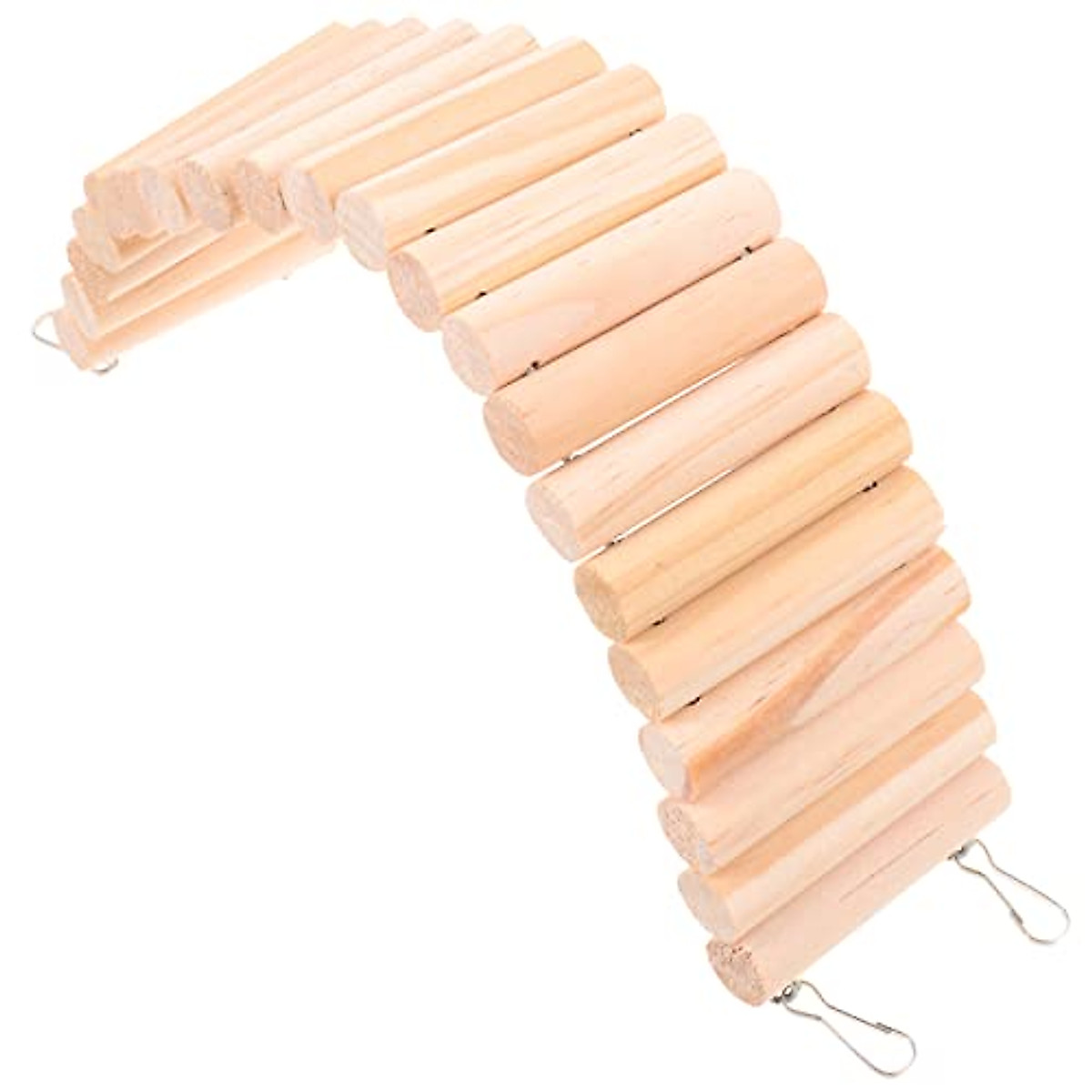 Ipetboom 3pcs Accessory Squirrel Wood Other Parrot Rats Glider Ladder Perch for Animals Pet Wooden Rabbit Training Small Accessories Pigs Plaything Hedgehog Suspension Toy and Kitten