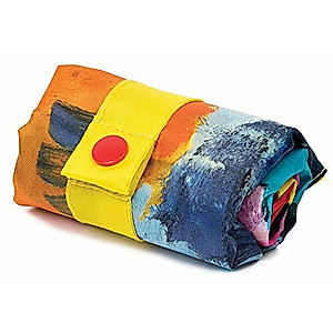 LOQI Museum Ernst Wilhem Nay’s Irisches Gedicht Reusabe Grocery Bags, Multicolored