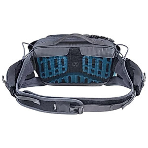 Evoc, Hip Pack Pro, Hydration Bag, Volume: 3L, Bladder: Not inlcuded, Black/Carbon Grey