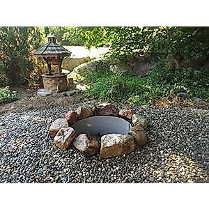 36" Diameter x 14 Deep Steel Metal Fire Pit Ring Liner Insert Only.