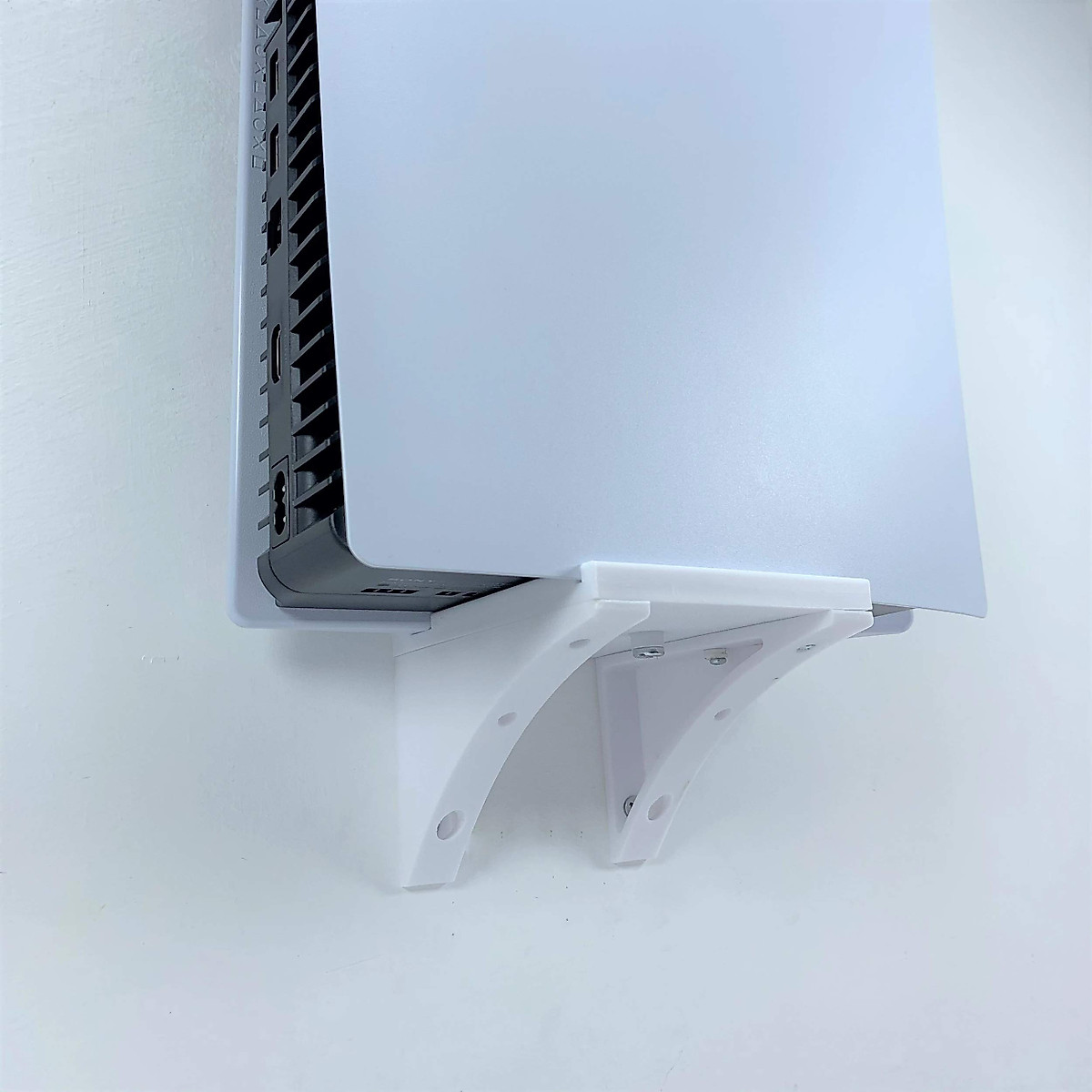 3D Cabin PS5 Wall Mount Wall Bracket Holder Stand for Play Station 5 Disc White Right