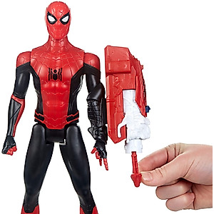 TheAvengers Titan Hero Series Spiderman 12 Inch Action Figure from Movie Far from Home, Multicolor