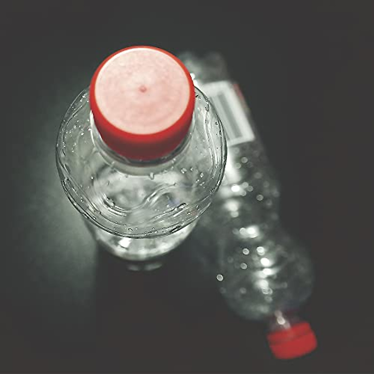 Lakesstory Bottle Caps Tamper Seal Lids Cap for Bottle Screw Cap Bottle Plastic Bottle Caps Juice Bottles Cap (pack of 25, red)