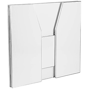 Flash Furniture Amara 4' White Laminate Foldable Bar - Portable Event Bar