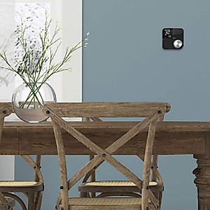 Kono KN-S-AMZ-004 Wifi Enabled Smart Thermostat, Works with Alexa and Apple Home Kit, Geofencing Capable, Black