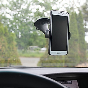 BLU R1 HD, Advance 5.0 Compatible Premium Compact Car Mount Windshield Glass Holder Dock