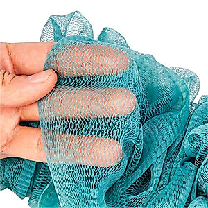 Arswin Back Scrubber for Shower,Loofah Long Handle Bath Body Brush,Soft Nylon Mesh Sponge for Shower,Loofah On a Stick for Men Women,Exfoliating Scrub Cleaning Luffa for Elderly