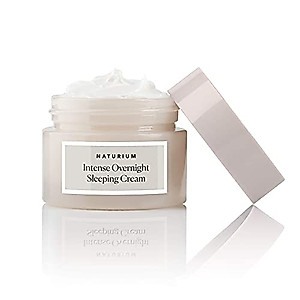 Naturium Intense Overnight Sleeping Cream, Hydrating & Anti-Aging Face Moisturizer, 1.7 oz