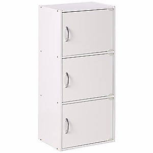 HODEDAH IMPORT Bookcase, White