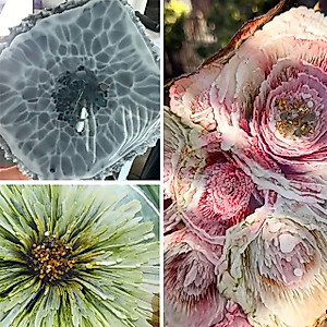 KAMENSKAYA Alcohol Ink for Epoxy Resin Petri Art: Alcohol Ink Set of 13 Mini Petri Inks, 0.17 fl oz (5 ml) each