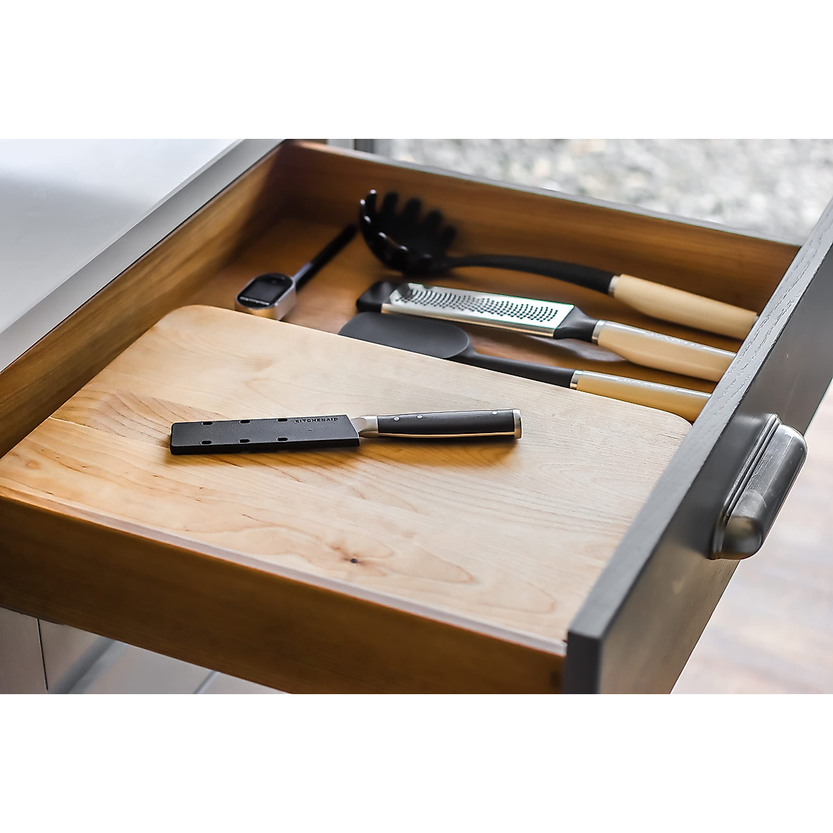 KitchenAid Gourmet 11cm / 4½ Inch General Purpose Kitchen Knife, Fine-Edge High-Carbon Japanese Steel