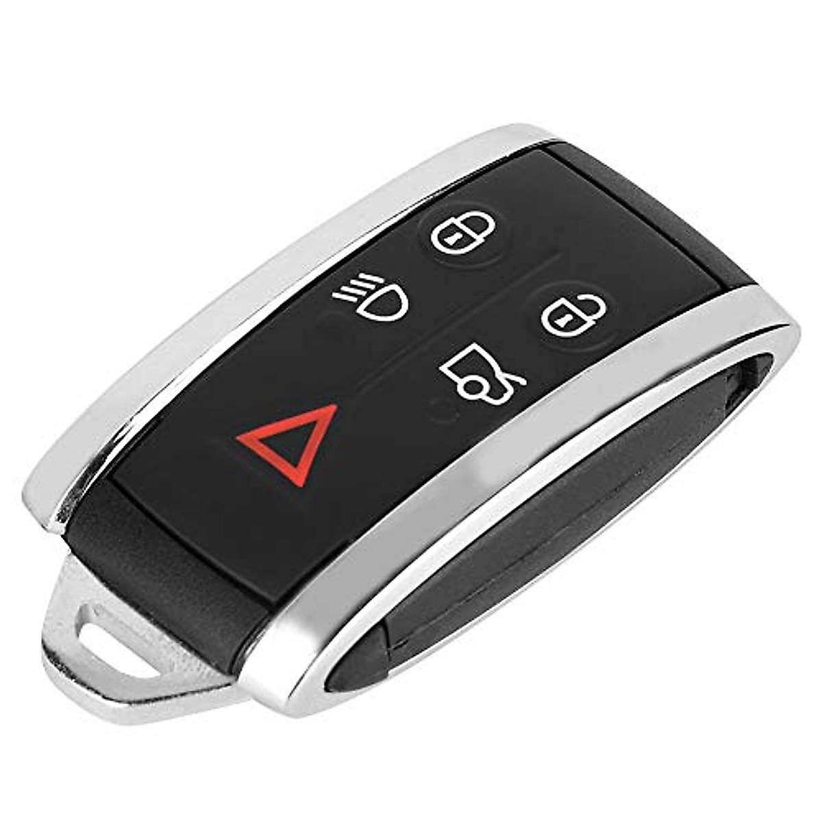 Senyar Car Key Fob, Car Remote Key Fob Shell Case Replacement Fits for Jaguar XF 2009-2012 for Jaguar S-Type 2007-2008 5 Button