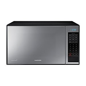 Samsung MG14H3020CM 1.4 cu. ft. Countertop Grill Microwave Oven with Ceramic Enamel Interior, Black Mirror Finish