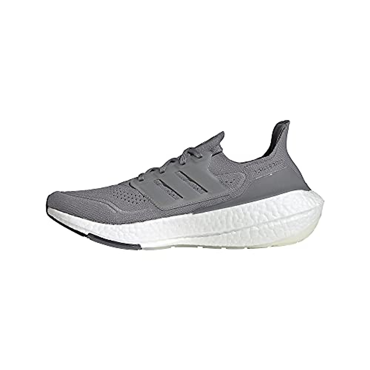 adidas Men's Ultraboost-21 Running Shoe, Grey/Grey/Grey, 11