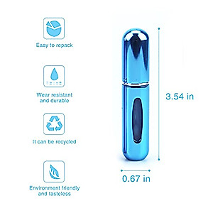 GOLF 5ml Travel Perfume Bottle Refillable Perfume Atomizer for Traveling and Outgoing (style 2)