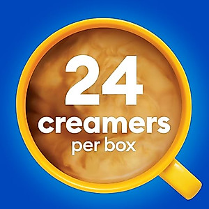 International Delight Coffee Creamer Singles, Sweet & Creamy, Shelf Stable Flavored Creamer, 24 Ct, 16 FL Oz, Pre-Portioned Creamers