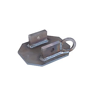 3M Capital Safety 8517412 Advanced Confined Space System, Bare Steel Uni-Anchor with Tie-Off Anchor for Advanced Portable Fall Arrest Post, Gray