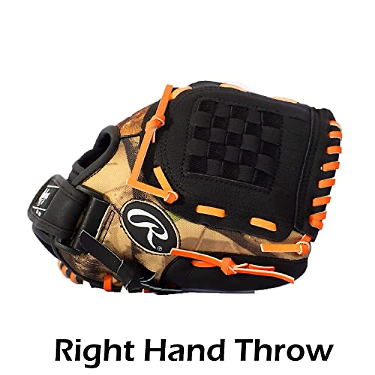 Rawlings Playmaker Camo Kids Baseball Glove for Kids 5-8 - TBall Glove – 10" - Right Hand Throw - Glove Fits on Left Hand - Make Selection Carefully